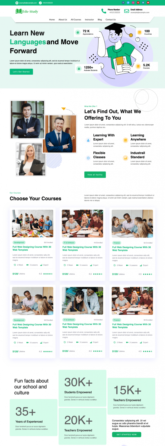 Free Education WordPress Theme For College & University