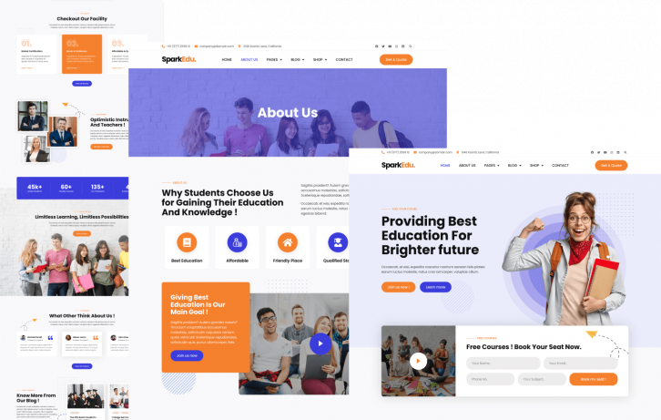 Free Education WordPress Theme For College & University